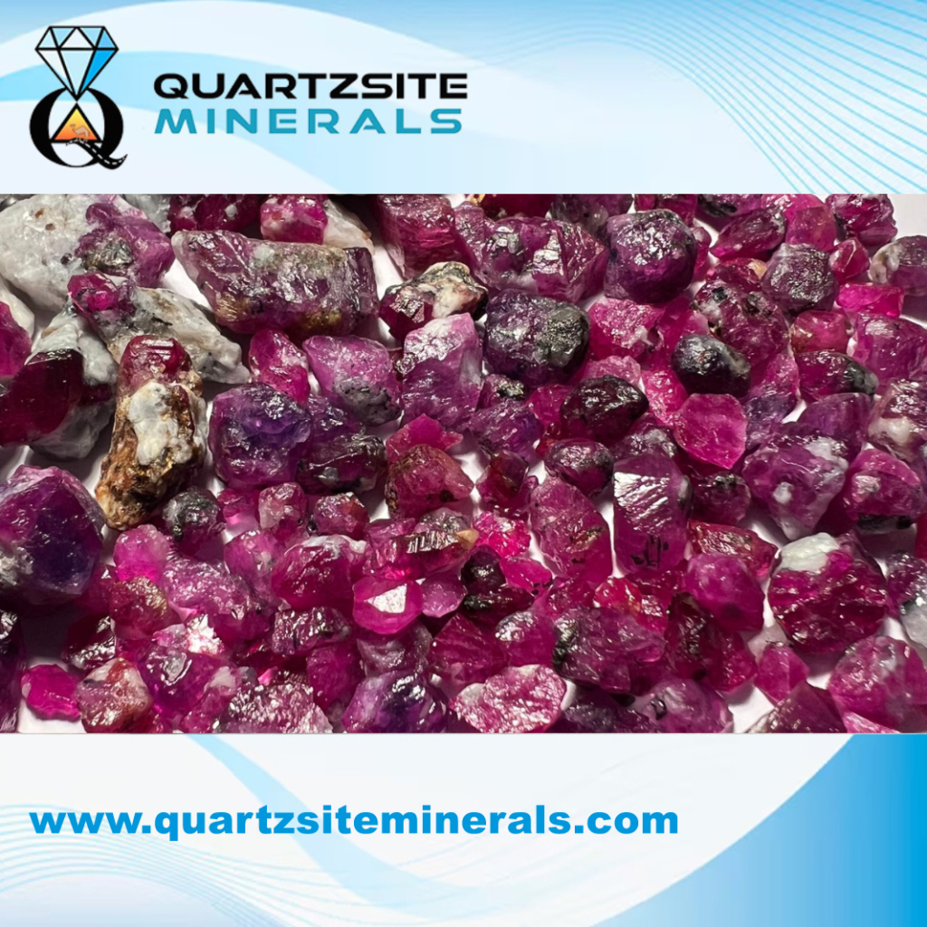 Natural ruby from Afghanistan